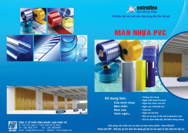 Rèm cửa kho lạnh Extruflex | CÔNG TY CỔ PHẦN CÔNG NGHIỆP LẠNH ĐỨC ANH