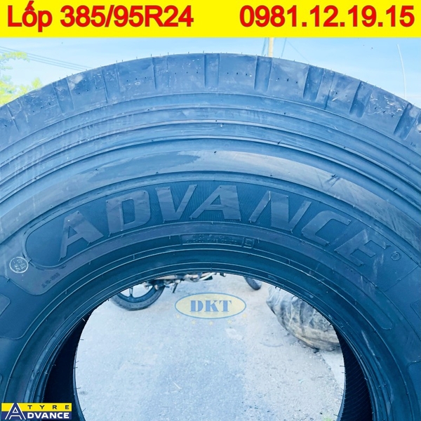 LỐP CẨU ADVANCE 385/95R24 (14.00R24) GLB05 BỐ THÉP CÔNG TY TNHH MÁY VÀ DỊCH VỤ DKT VIỆT NAM
