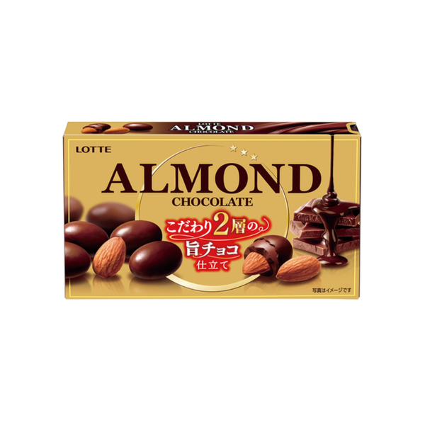 Socola Bọc Hạnh Nhân Almond Lotte 86g Konni39 Phú Hòa