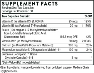 VIÊN UỐNG BỔ SUNG SỨC KHOẺ XƯƠNG - THORNE ADVANCED BONE SUPPORT‡ - (FORMERLY OSCAP) - BONE ...