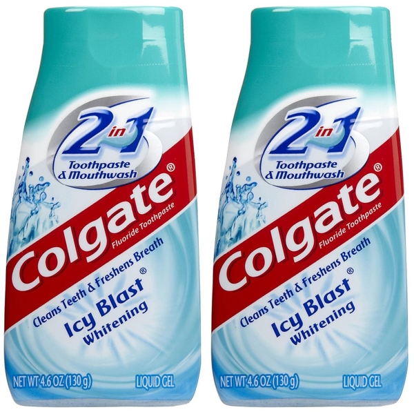 GEL BẠC HÀ LÀM TRẮNG RĂNG COLGATE 2 TRONG 1 - COLGATE 2 IN 1 WHITENING ICY BLAST TOOTHPASTE ...