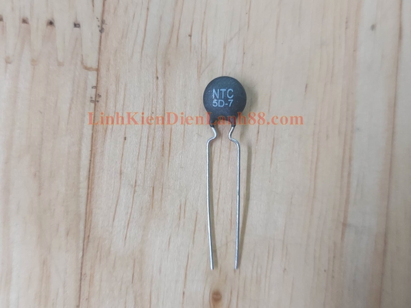 Điện trở Nhiệt NTC 5D-7 5R 7mm mới 100%. Linh Kiện Điện Lạnh 88
