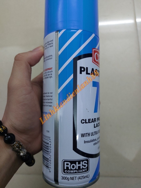 Sơn bảo vệ mạch, phủ mạch CRC70 cách điện, chống ẩm Mới Linh Kiện Điện Lạnh 88