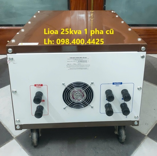 ỔN ÁP LIOA 25KVA - 25KW CŨ DẢI 150V - 250V SH - 25000 THANH LÝ GIÁ RẺ