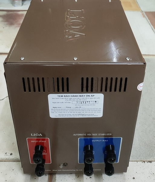 BÁN ỔN ÁP LIOA 3KVA - 3KW CŨ DẢI 90V - 240V DRI - 3000 THANH LÝ GIÁ RẺ
