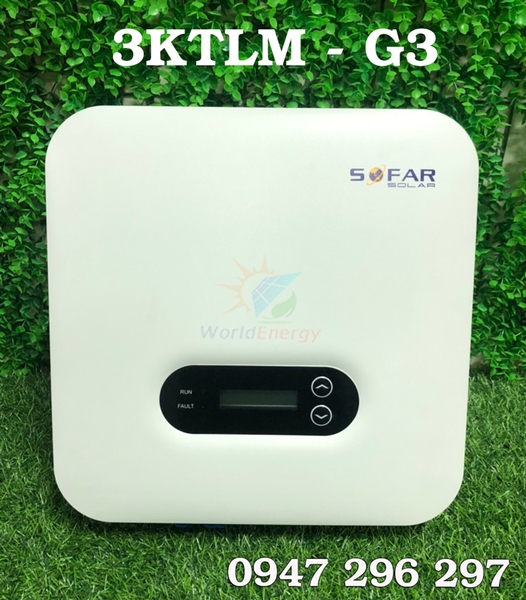 Inverter hoà lưới Sofar 3KW (3KTLM-G3) Điện Năng Lượng Mặt Trời