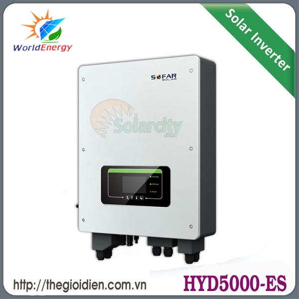 Inverter hybrid sofar 5KW (HYD5000-ES) Điện Năng Lượng Mặt Trời Inverter hybrid sofar 5KW (HYD5000-ES) Điện Năng Lượng Mặt Trời