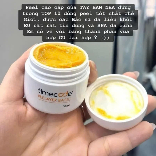 TIMECODE PEELAYER BASIC / PEEL TÁI TẠO, ĐỒNG ĐỀU MÀU DA | PHARMA COSMETICS