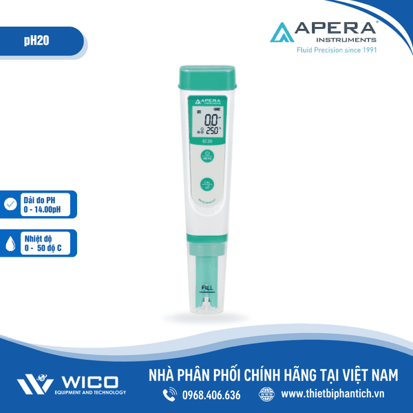 Bút đo pH Apera - Mỹ pH20 | Thiết Bị Phân Tích™