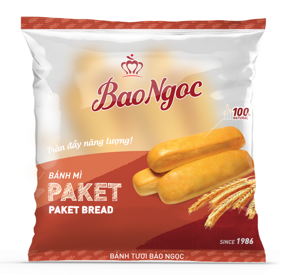 Bánh Mì Paket Bảo Ngọc 108g Mai Long Mart