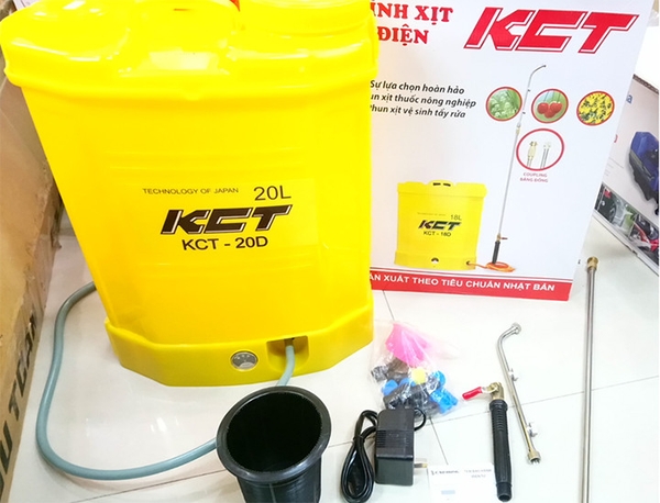 Bình Phun Xịt Điện KCT 20D