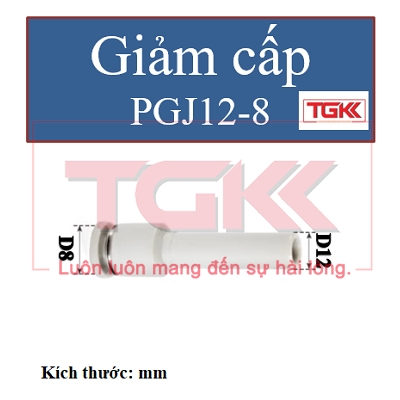 Đầu nối khí PGJ 12-8 Siêu thị ốc vít