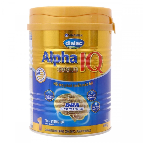 Sữa Bột Vinamilk Dielac Alpha Gold IQ Step 1 Shop Thúy Anh