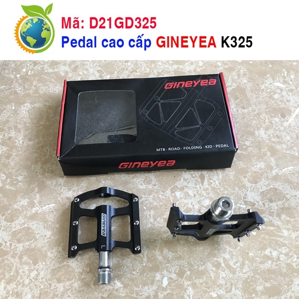 Pedal GINEYEA. đen K325 XE ĐẠP TOÀN CẦU