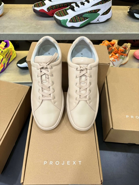 Giày Casual Chính Hãng - Projext Co UK Scooter Unisex "Beige" - SCOT-245