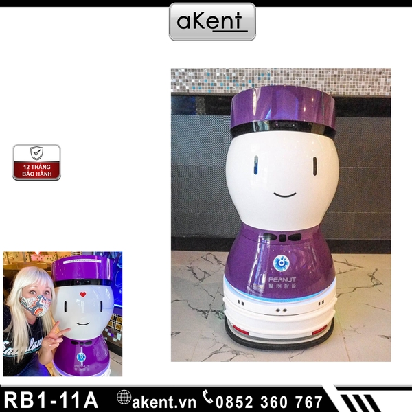 ROBOT TỰ HÀNH HÌNH LINH VẬT NHÃN HIỆU RB1-11A AKENT.VN