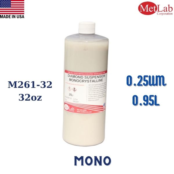 Dung dịch đánh bóng kim cương đơn tinh thể 0.25um M261-32 | Công ty TNHH TMDV IST