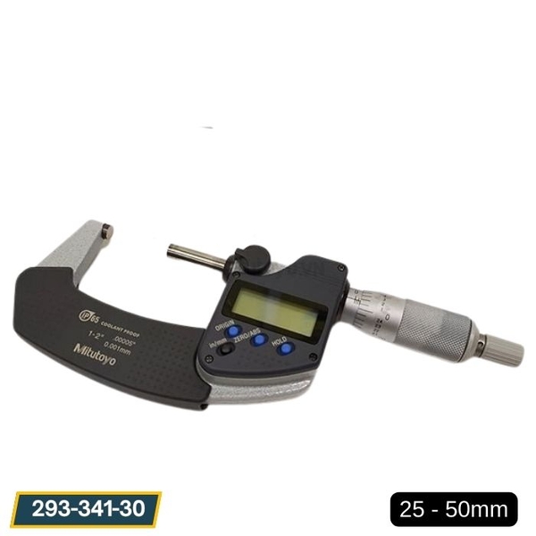 Panme điện tử đo ngoài Mitutoyo 293-341-30 (25-50mm/1-2'') | Công ty TNHH TMDV IST