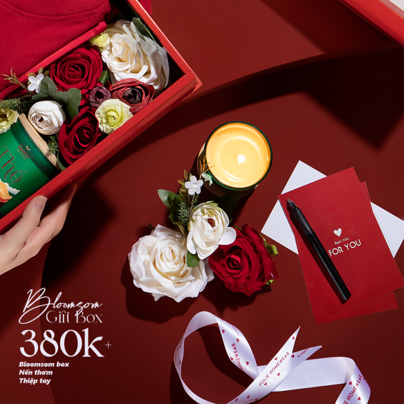 Bloomsom Gift Box - Hộp Quà tặng cao cấp của Folie Homewear