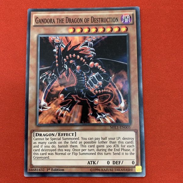 [Thẻ Bài Yugioh Chính Hãng] Gandora The Dragon Of Destruction