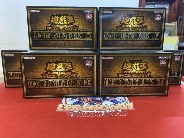 [FULL BOX] Siêu Phẩm Cuối Năm 2023 Độc Quyền Tiếng Nhật - Quarter Century Duelist Box - QCDB