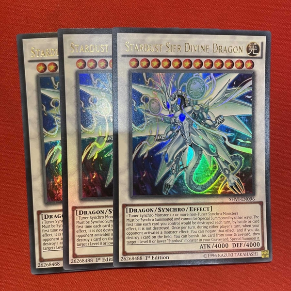 En Thẻ Bài Yugioh Chính Hãng Stardust Sifr Divine Dragon