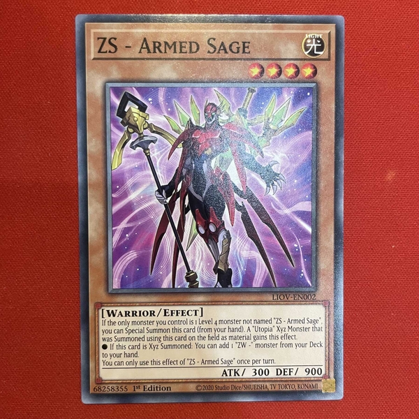 [EN][Thẻ Bài Yugioh Chính Hãng] ZS - Armed Sage