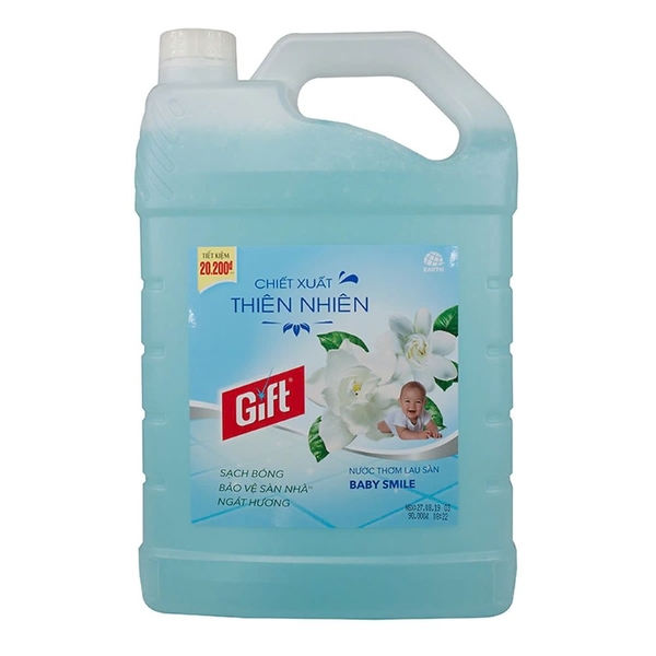 Nước lau sàn Gift 3,8kg - Khánh Nhân - Tổng kho sỉ đồ gia dụng tiện ích giá tốt tại TP.HCM