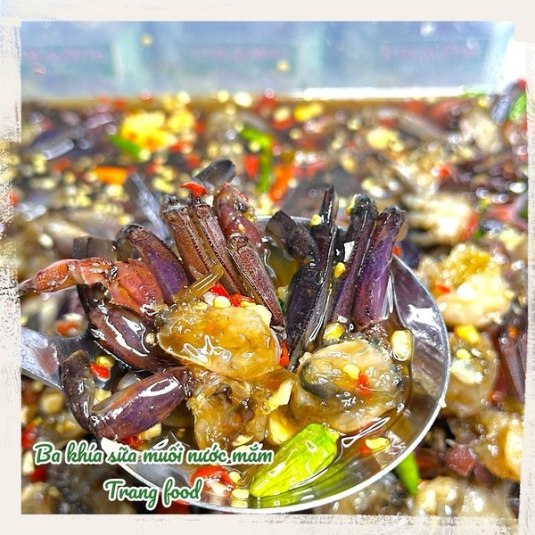 Ba khía sữa muối nước mắm - Hộp 700g (400g Ba khía sữa + nước mắm) TRANGFOOD.VN