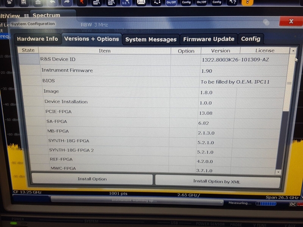 Thiết bị phân tích tiếng ồn R&S FSWP26 Nubicom