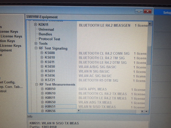 Bộ kiểm tra kết nối không dây R&S CMW270 Nubicom