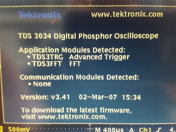 Máy hiện sóng kỹ thuật số Tektronix TDS3034 Nubicom