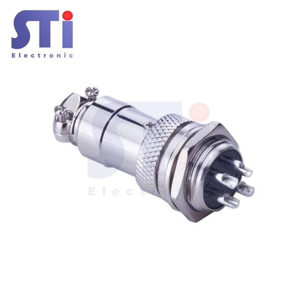 Bộ jack GX16-4P Cái | STI ELECTRONIC
