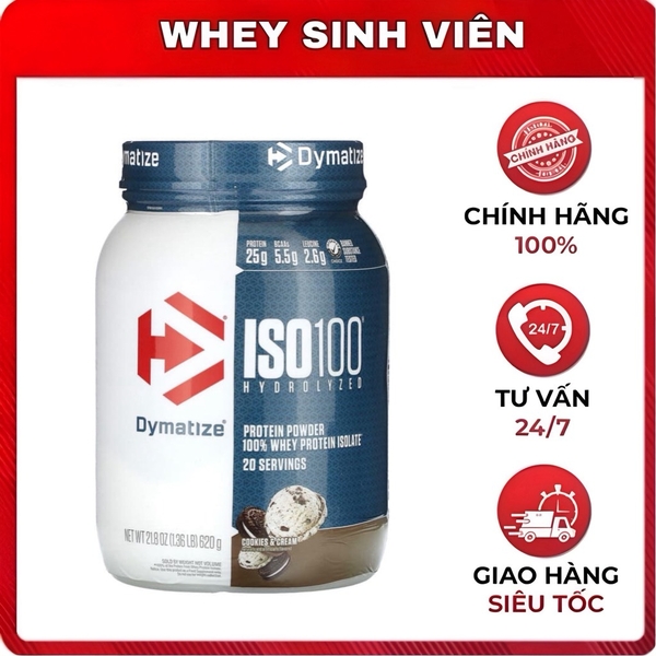 ISO 100 - 1,4LB ( 650g ) | wheysinhvien