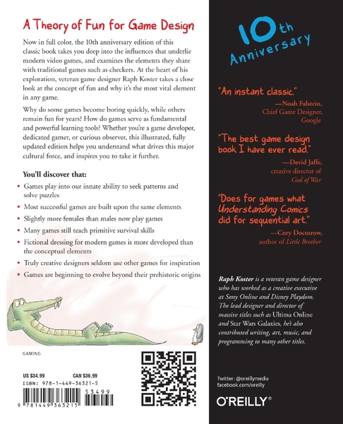 Theory of Fun for Game Design 2nd Edition