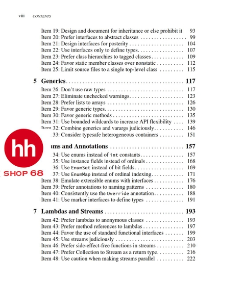 Effective Java 3rd Edition