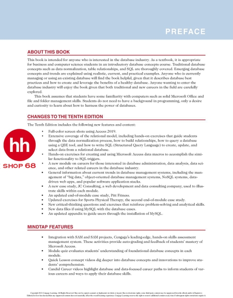 Concepts of Database Management 10th Edition