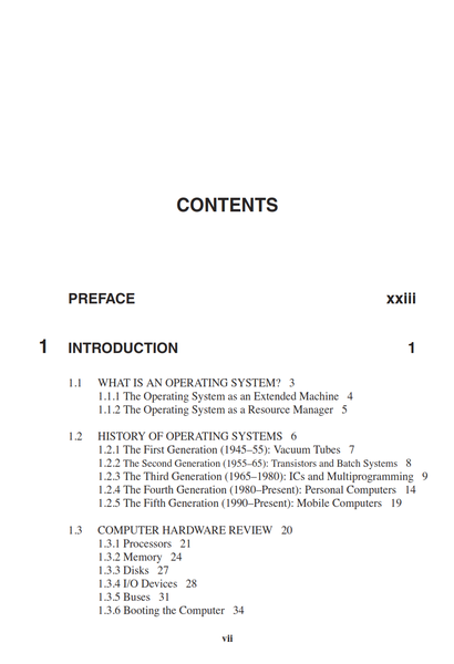 Modern Operating Systems 4th Edition