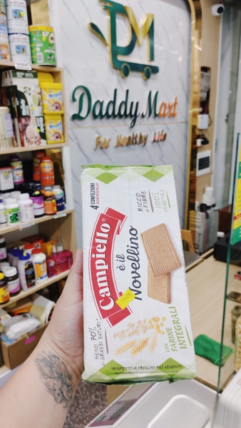 Bánh Campiello Novellino Integrale 380G - xanh lá Daddy Mart