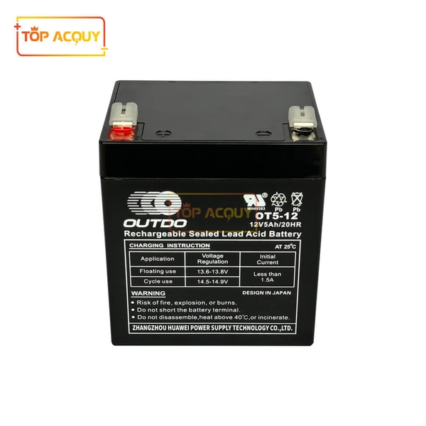 ẮC QUY OUTDO 12V - 5AH 20HR OT5-12