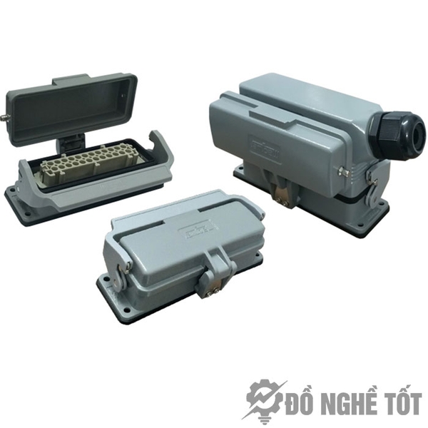 Giắc cắm công nghiệp Maojwei 24 chân HE-024-M HE-024-F DNT145 | Đồ nghề tốt