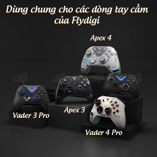 Dock sạc Flydigi cho tay cầm Vader 3 Pro, Vader 4 Pro, Apex 3, Apex 4 chính hãng