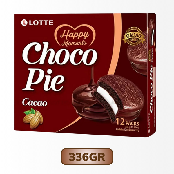 Lotte Choco Pie Cacao 6-Pack 168G/ 12-Pack 336G | BLUETHUNDER JOINT STOCK COMPANY