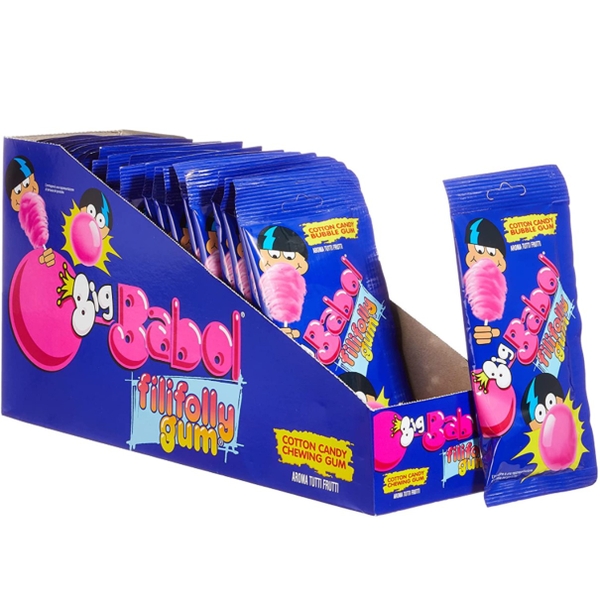 Big Babol Filly Folly Gum Fruit 132g | BLUETHUNDER JOINT STOCK COMPANY