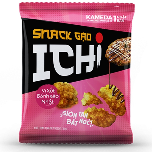 ICHI Japanese Rice Cracker Pancake Flavor 150g | BLUETHUNDER JOINT STOCK COMPANY
