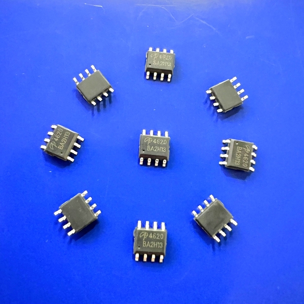 AO4620 4620 Mosfet Kép NPN 7.2A+ PNP -5.3A 30V SOP-8 | LINH KIỆN ĐIỆN TỬ THÔNG THÁI
