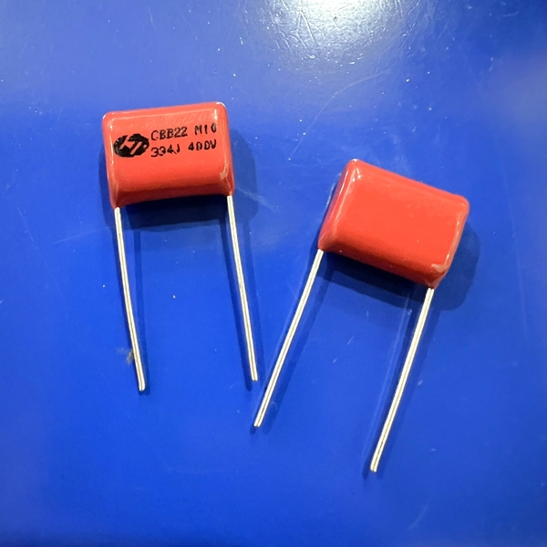 Tụ kẹo đỏ CBB22 334J400v 334J 400v 0.33uf 400v P15mm | LINH KIỆN ĐIỆN TỬ THÔNG THÁI