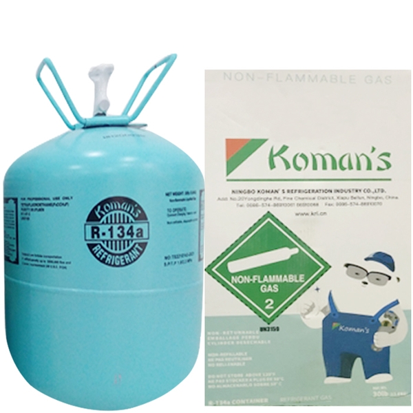 GAS LẠNH KOMAN'S R134A BÌNH 13.6KG