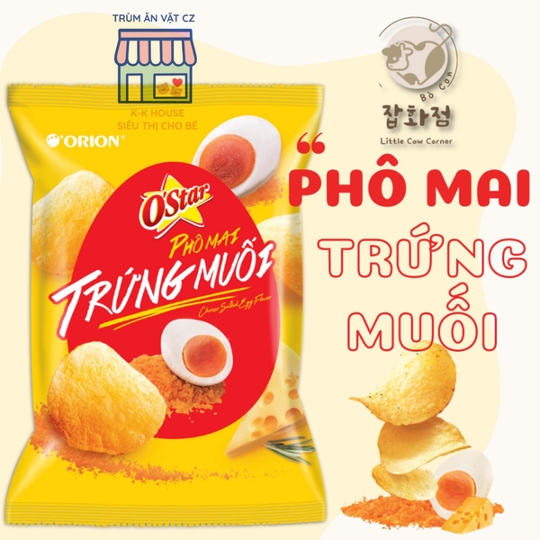 BIM BIM O'STAR PHÔ MAI TRỨNG MUỐI Trùm Ăn Vặt Cz