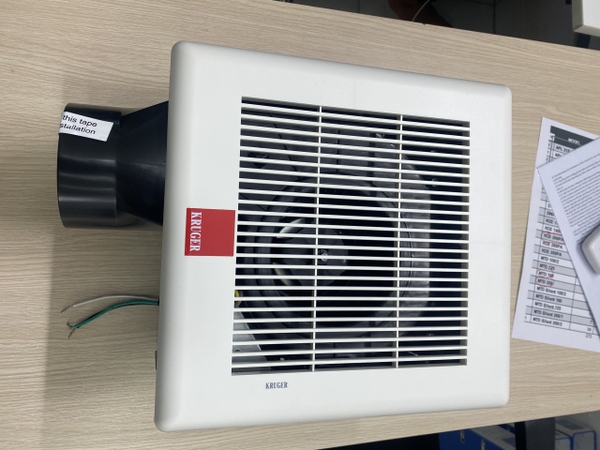 Quạt gắn trần Kruger KCE 355PA | Kruger Việt Nam | Quạt thông gió